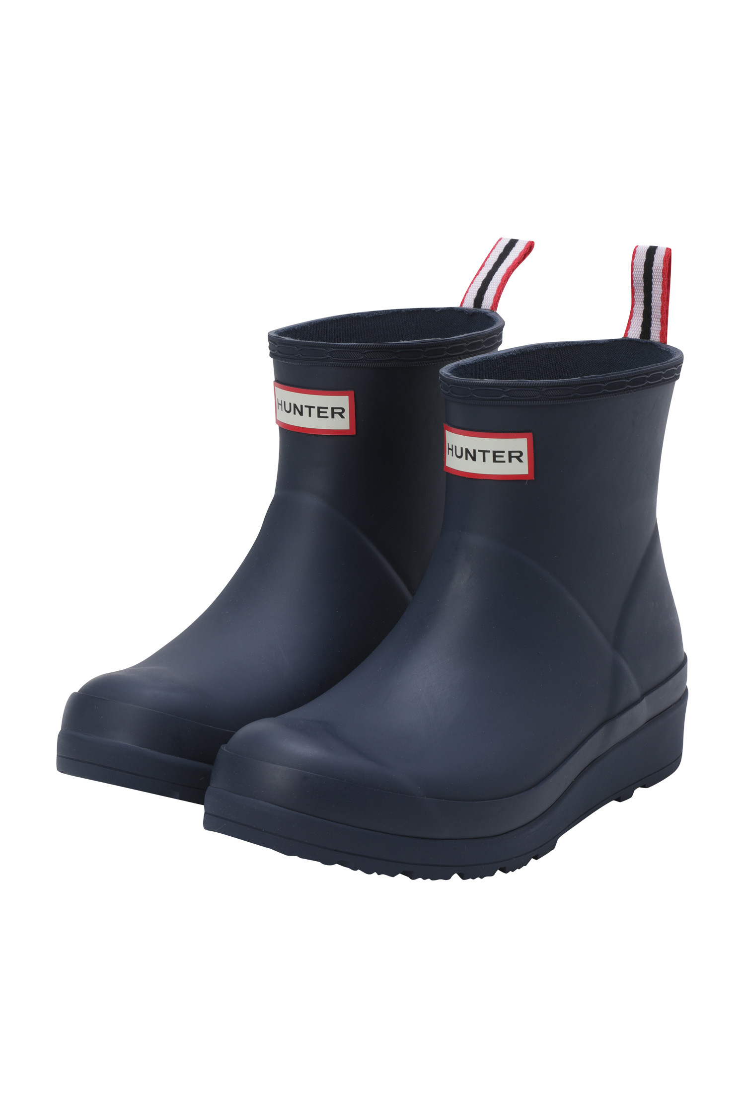 (HUNTER) PLAY Short Rain Boots - WFS2020RMA VALTAMERI BLUE_HUNTER