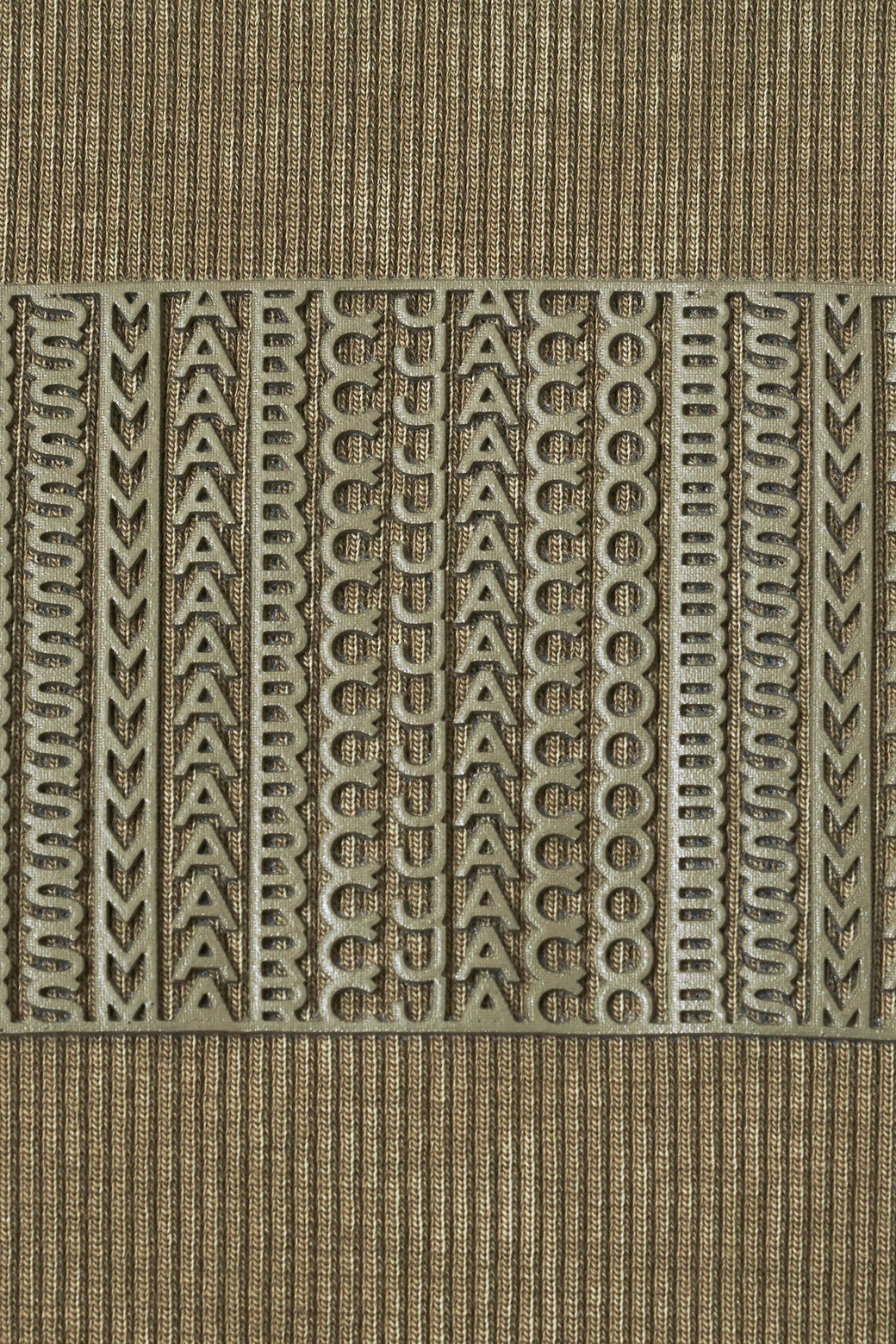 Heavy Cotton Rib Grunge Shrunken Tee_Trench (2S4RTP025C12-386)_MARC JACOBS