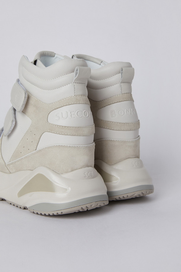 Velcro high-top sneakers(ivory)_SUECOMMA BONNIE