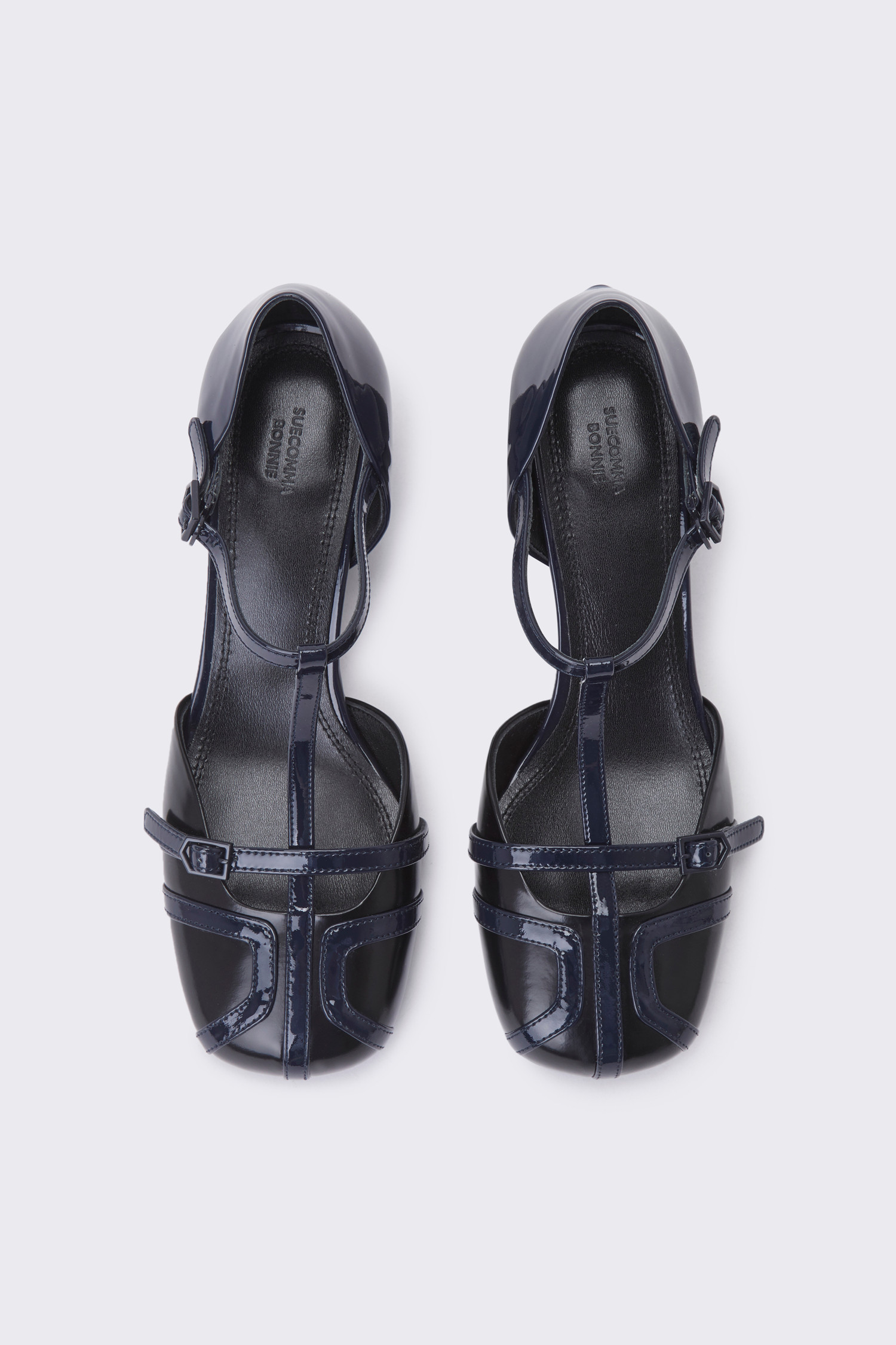 [김나영 착용]T-strap open side pumps(navy)_SUECOMMA BONNIE