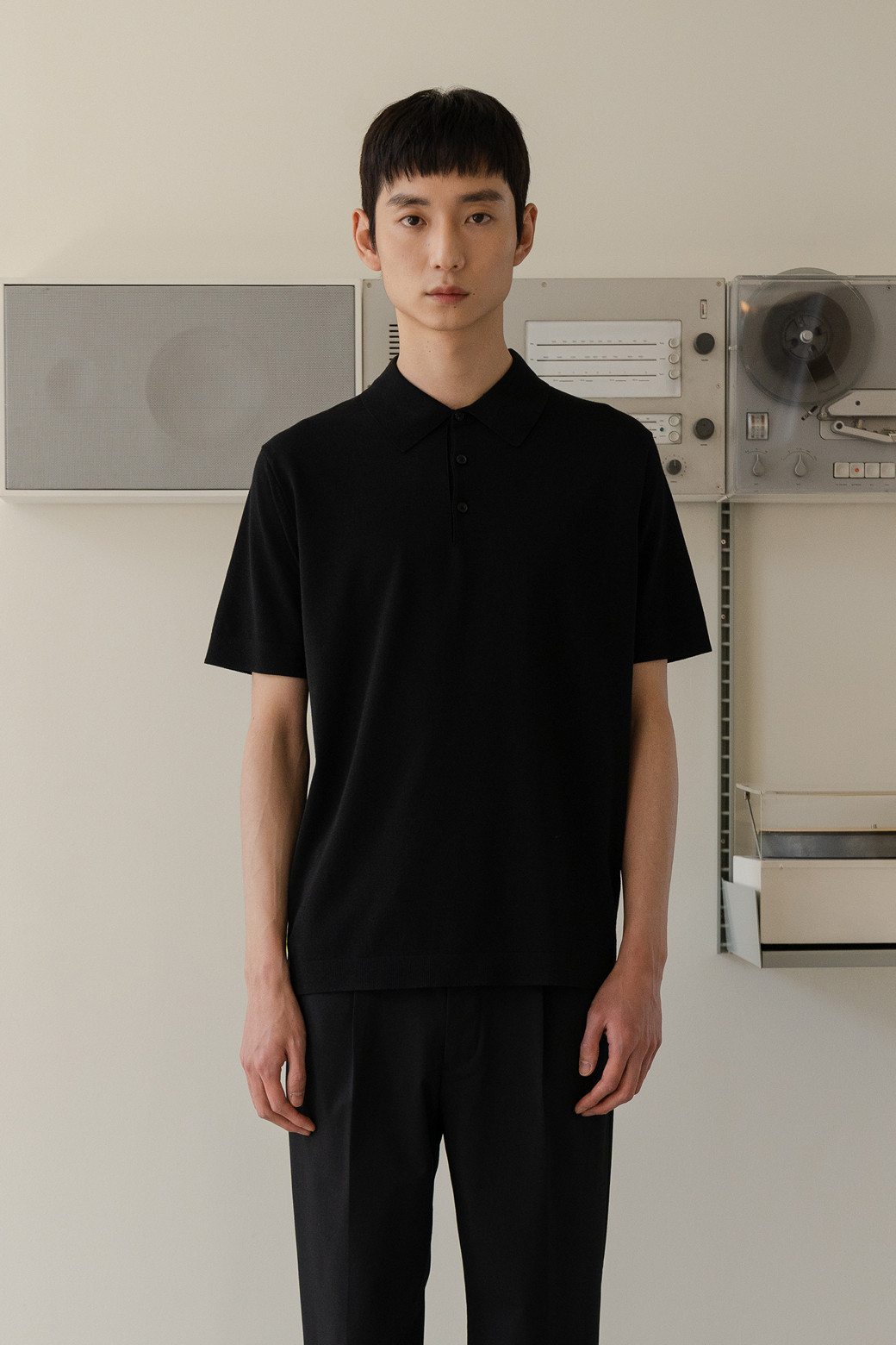 [24/7 series] KNIT COLLAR SHIRTS (COOLMAX) (247)_24/7 series