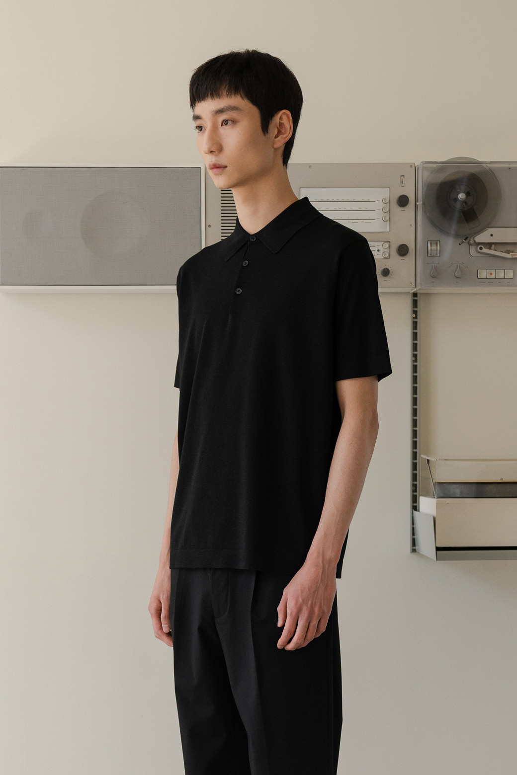 [24/7 series] KNIT COLLAR SHIRTS (COOLMAX) (247)_24/7 series