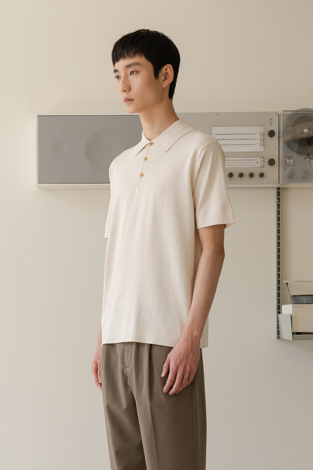 [24/7 series] KNIT COLLAR SHIRTS (COOLMAX) (247)_24/7 series