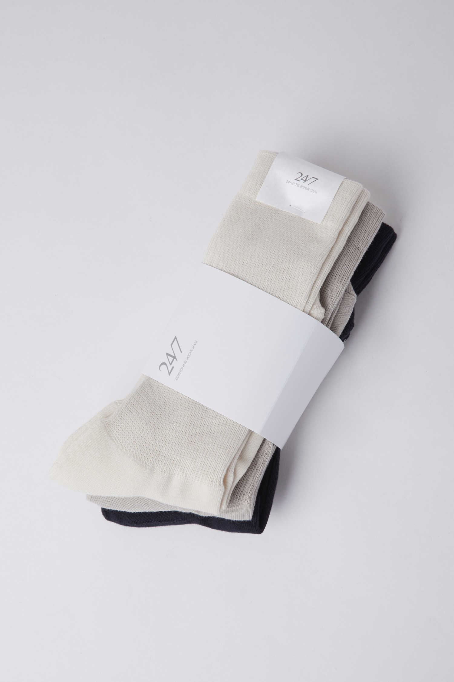 [24/7 series] CUSHIONING SOCKS 3PCS (247)_24/7 series