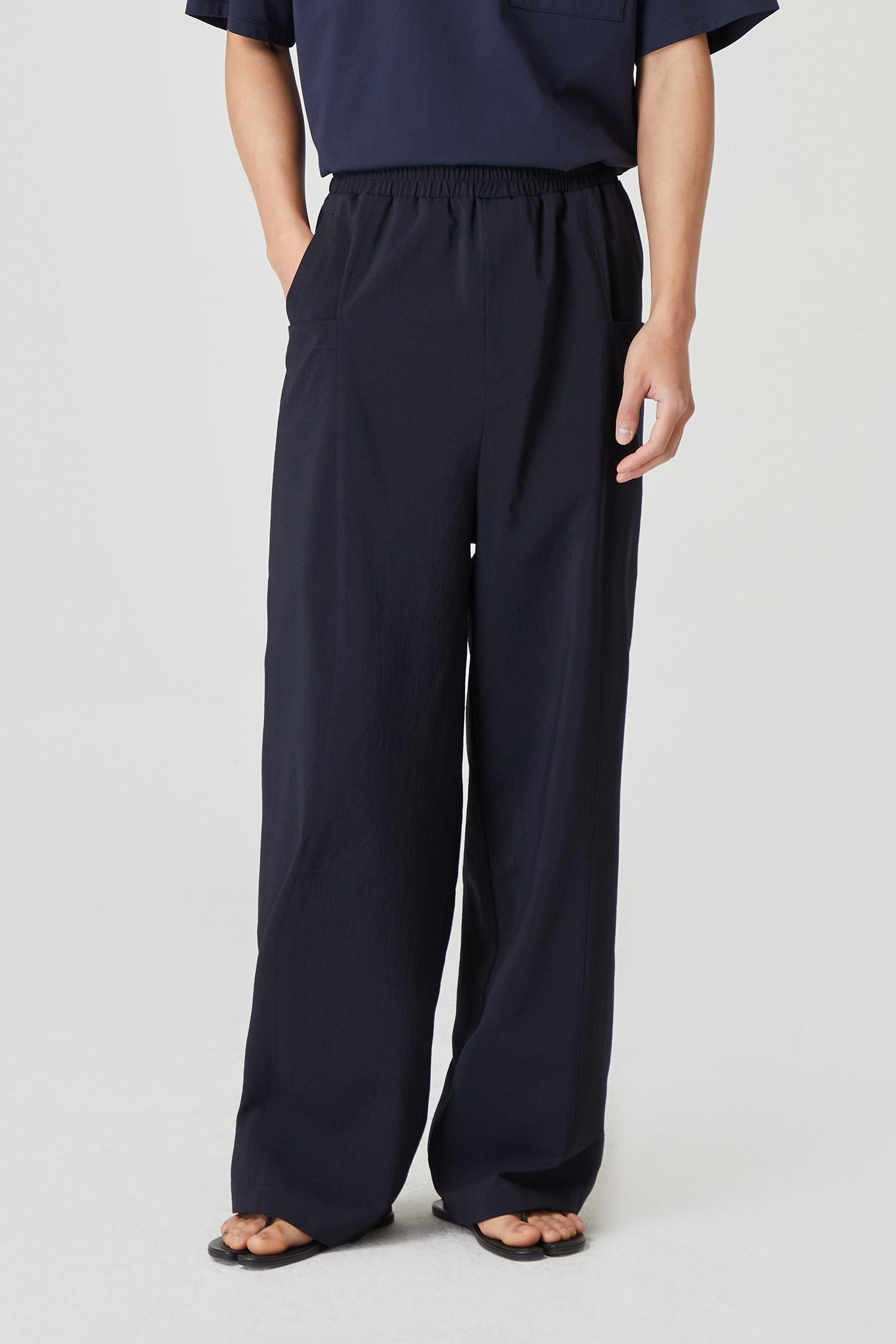 CREASE STRUCTURED PANTS (247)_24/7 series
