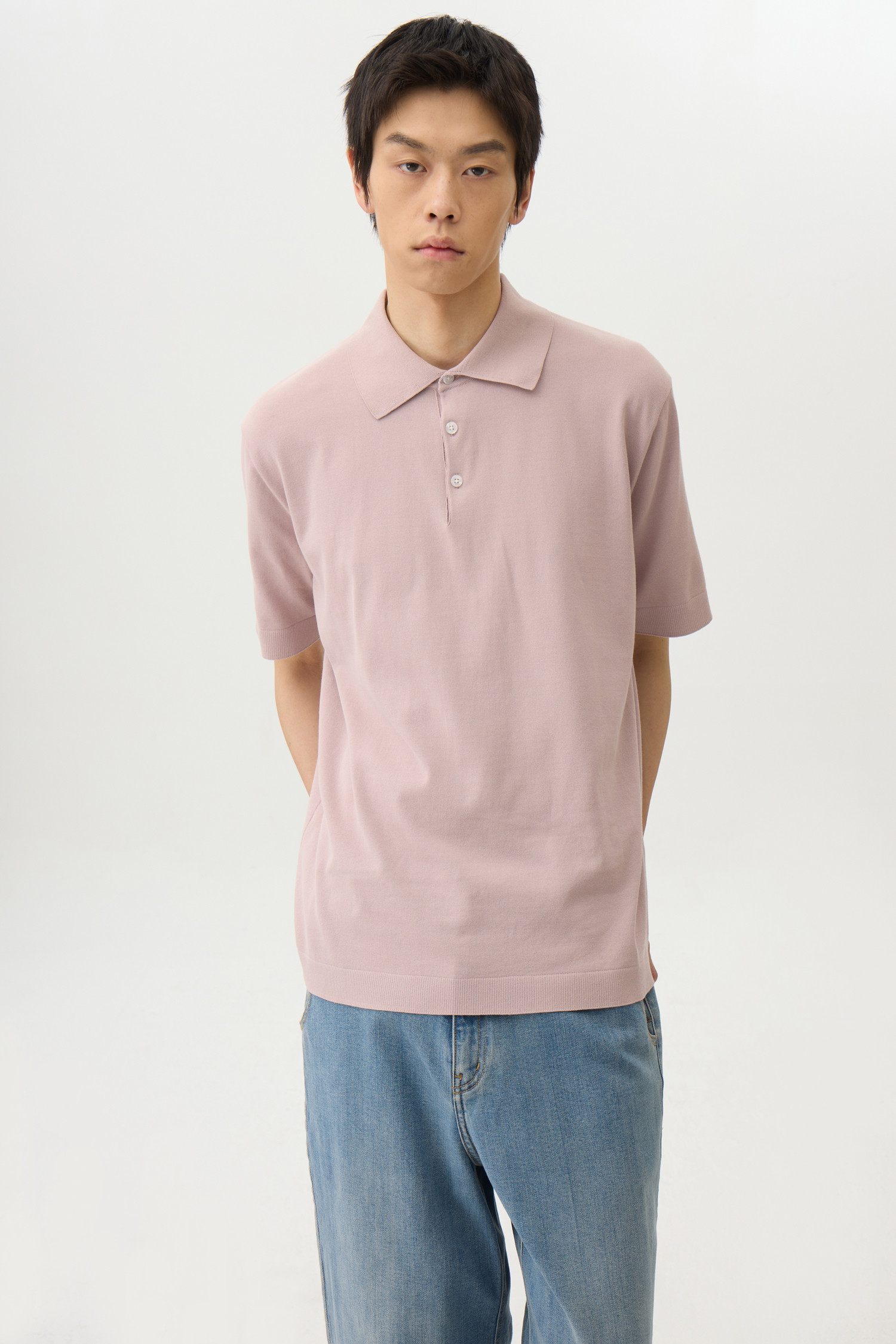 KNIT COLLAR SHIRTS (COOLMAX) (247)_24/7 series