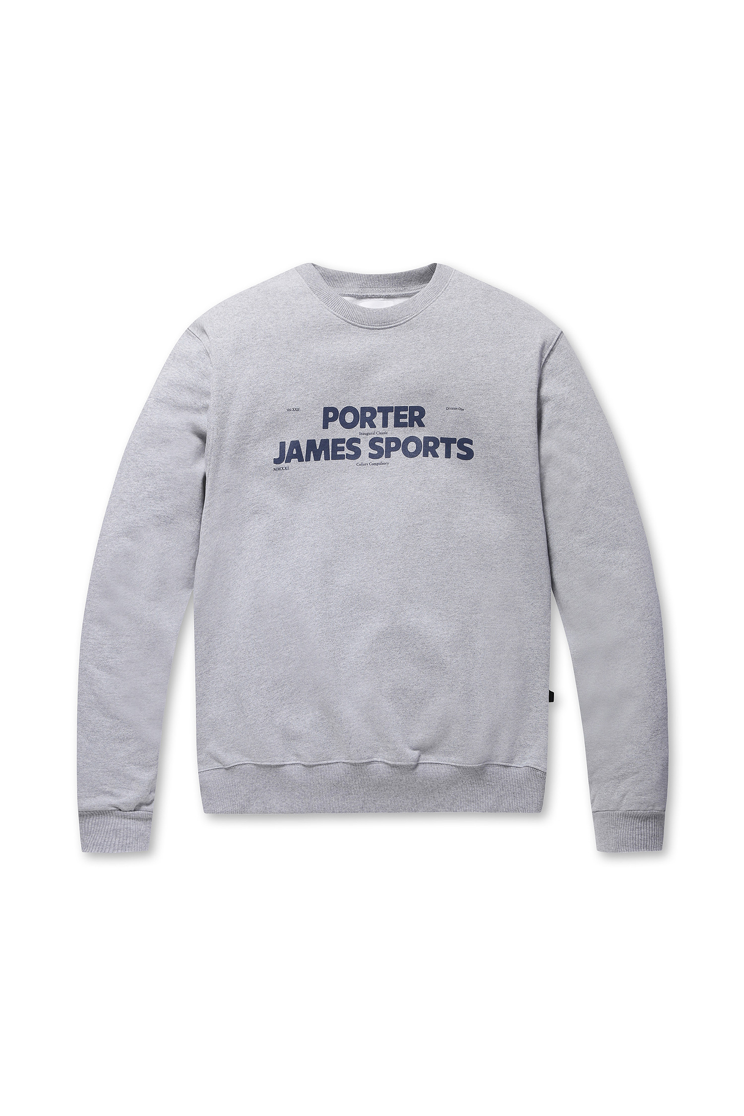 Porter James Sports Invitational Crewneck Sweatshirt Grey_Porter James ...