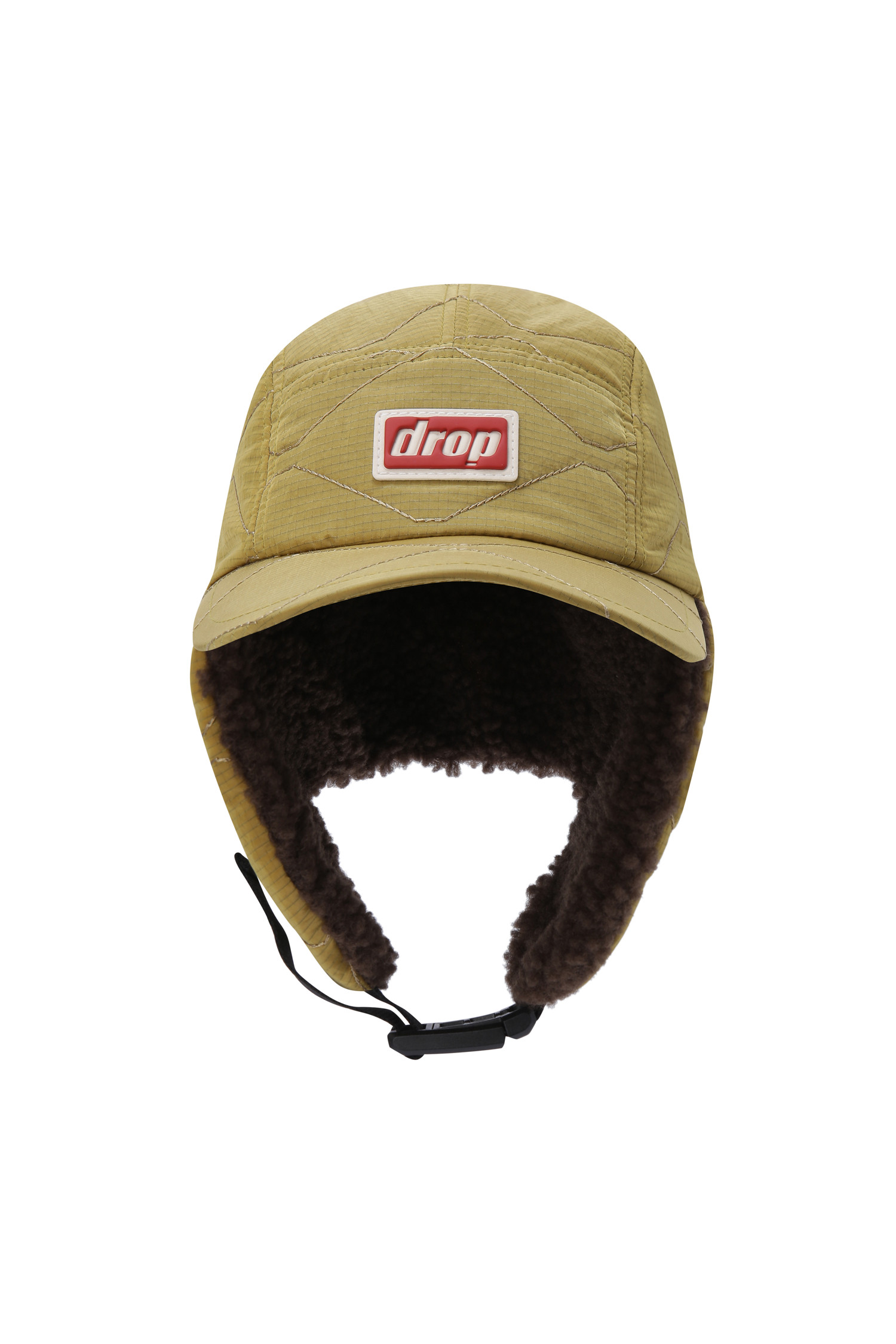 DROP QUILTING EARFLAP HAT_THE CART/DROP