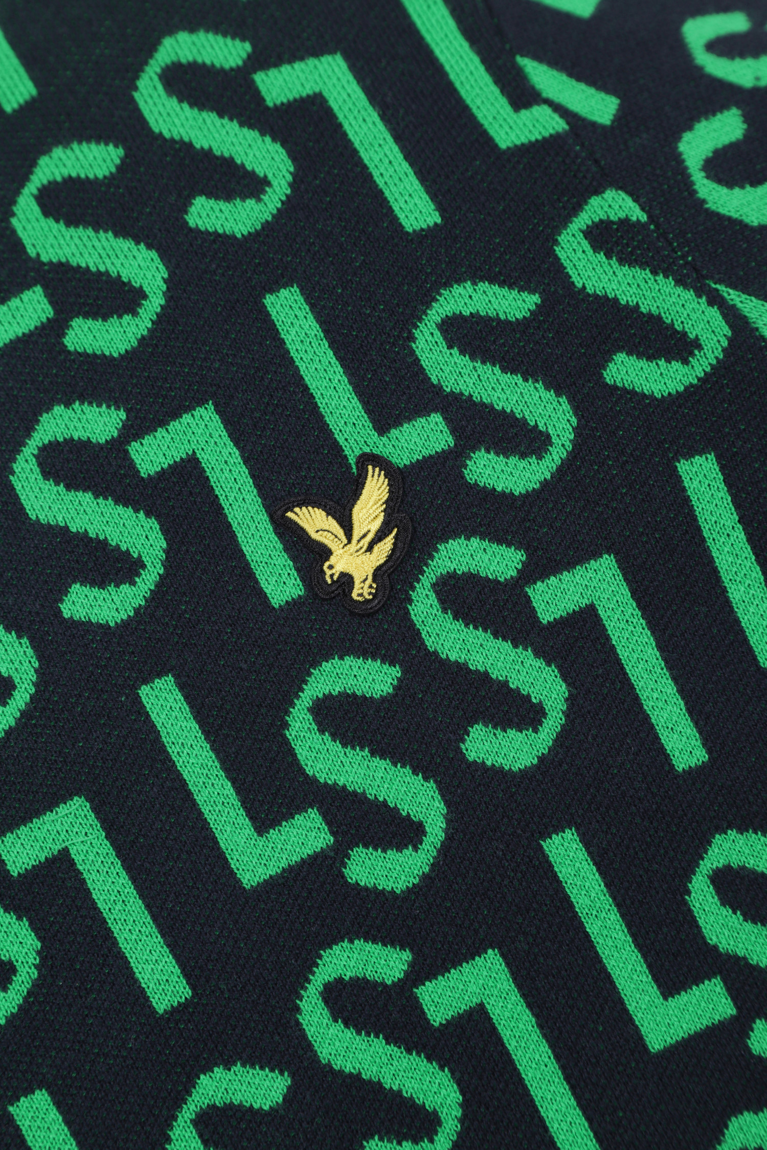 [LYLE&SCOTT] Monogram Knitted Crew Neck_Lyle & Scott